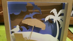 Shadow Box Template - Just Us Crafting