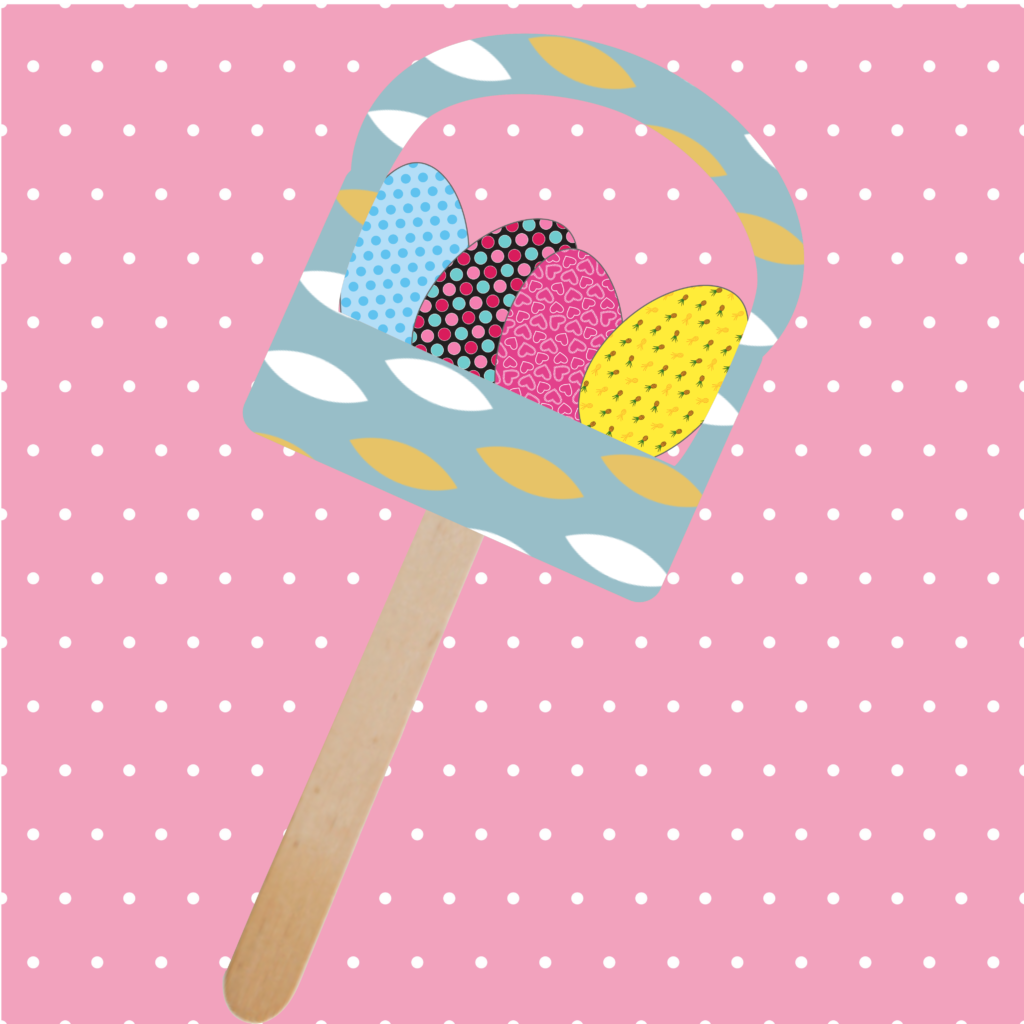 Easy Easter Puppets Craft for kids - Just Us Crafting