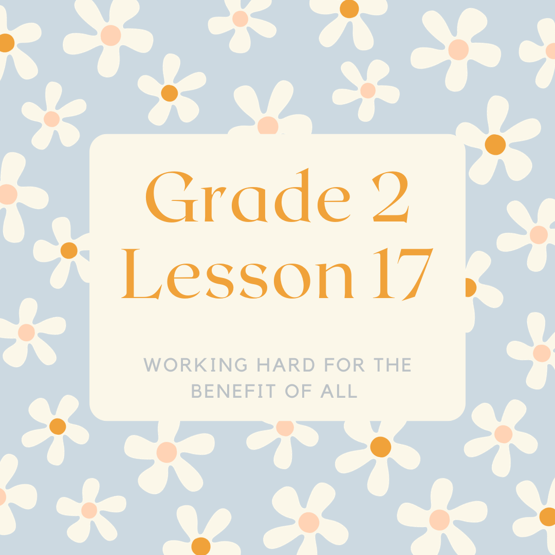 GRADE 2 - Just Us Crafting